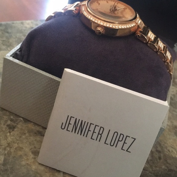 Jennifer Lopez | Accessories | Jennifer Lopez Womens Crystal Rose Gold ...